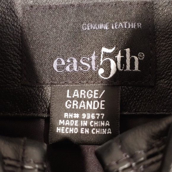 East 5th | Jackets & Coats | East 5th Genuine Leather Jacket | Poshmark